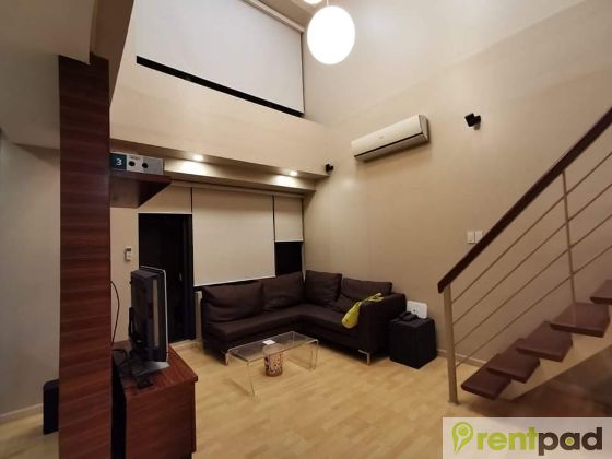 Fully Furnished 2 Bedroom Loft Type in Gramercy Residences #e2e2a5c658