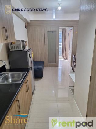 Fully Furnished 1 Bedroom Unit for Lease at SMDC Shore Residences # ...