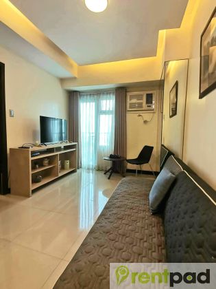 1BR Fully Furnished Unit with Balcony at The Magnolia Residences # ...