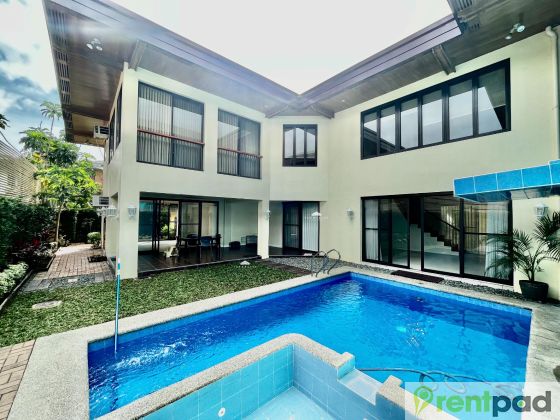 House and Lot for Lease Rent with Swimming Pool in Ayala Alabang ...
