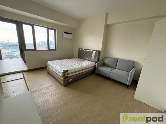 Fully Furnished Studio with Balcony in Manhattan Plaza Cubao QC #f759ce8515