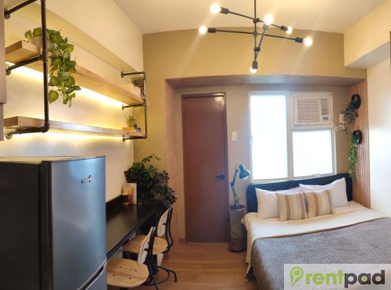Interior Designed Fully Furnished Studio Unit Condo for Rent #a060a76d98